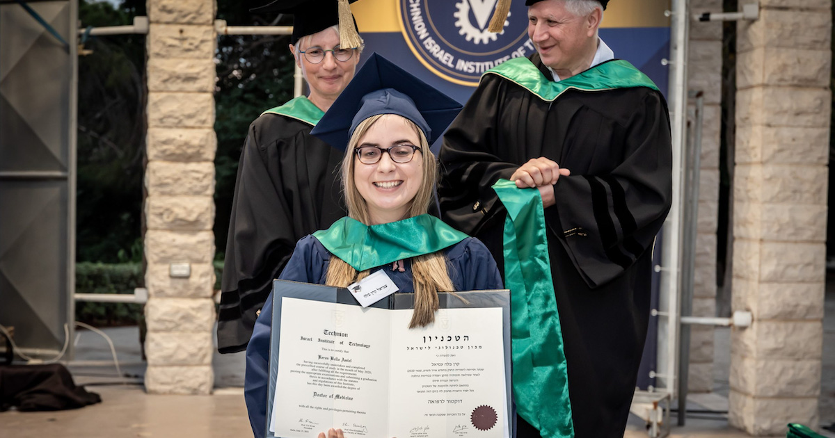 Dr. Amiel Proves Nothing Can Hinder a Dream - American Technion Society
